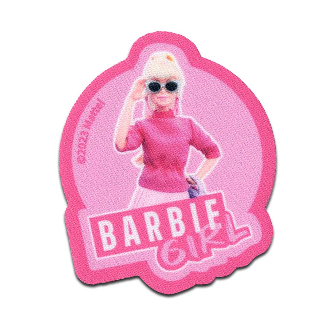 Barbie © Girl Stylish - Iron on Patches Adhesive Emblem, Size - 7 X 5,8 ...