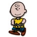 Peanuts © Charlie Iron on Patches Adhesive Appliques, Size 7,7 X 4 Cm ...