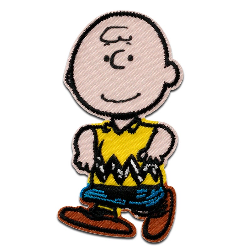 Peanuts © Charlie Iron on Patches Adhesive Emblem Stickers - Etsy