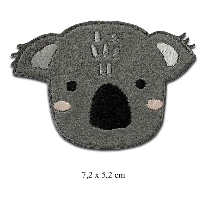 Zoo Set 5 Pieces Animal Iron on Patches Adhesive Emblem | Etsy