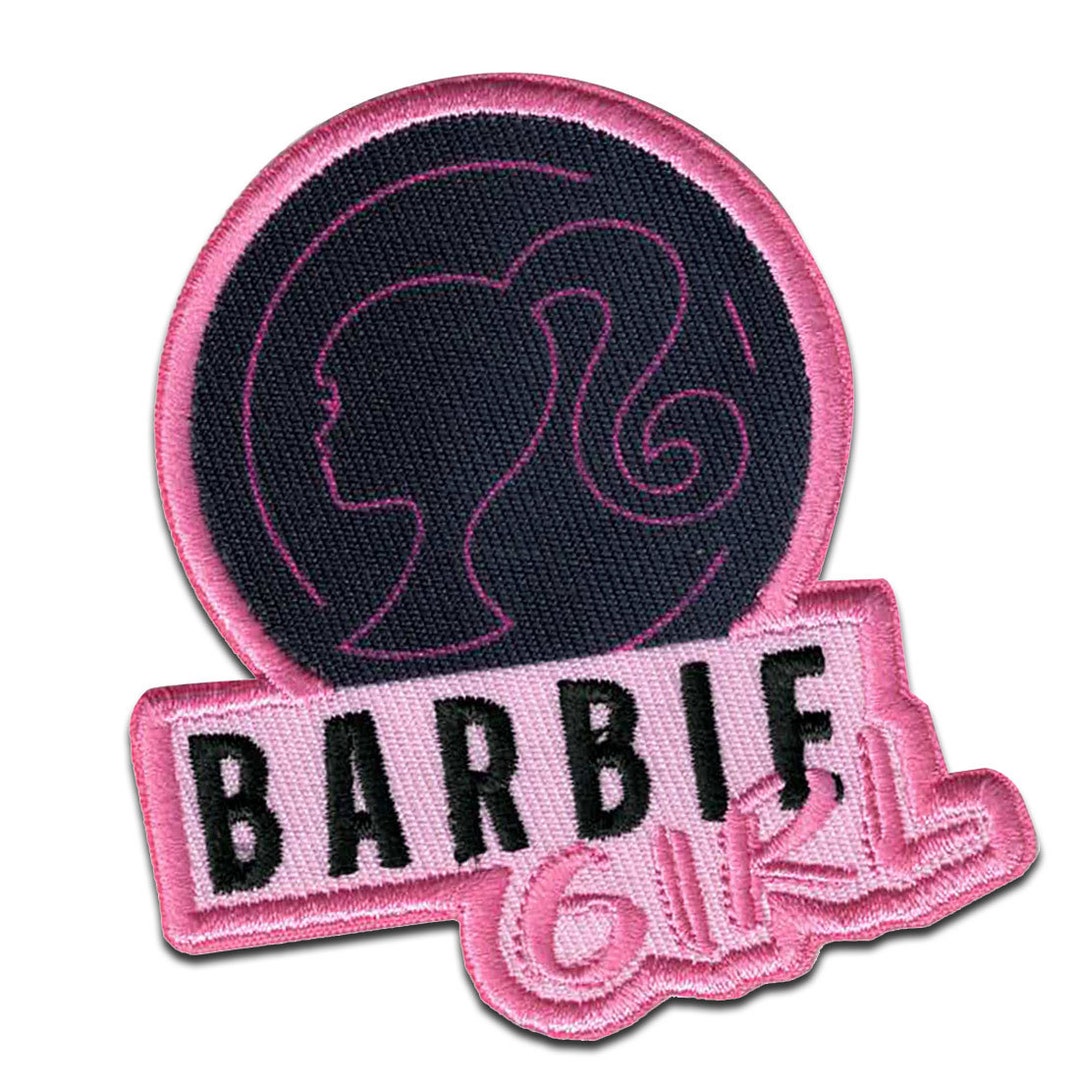 Barbie © Girl - Iron on Patches Adhesive Emblem, Size - 7 X 6,6 Cm - Etsy