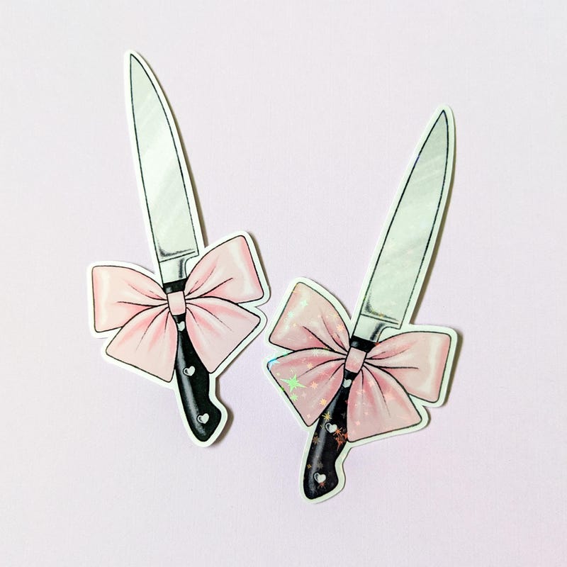 Creepy Stickers - Etsy