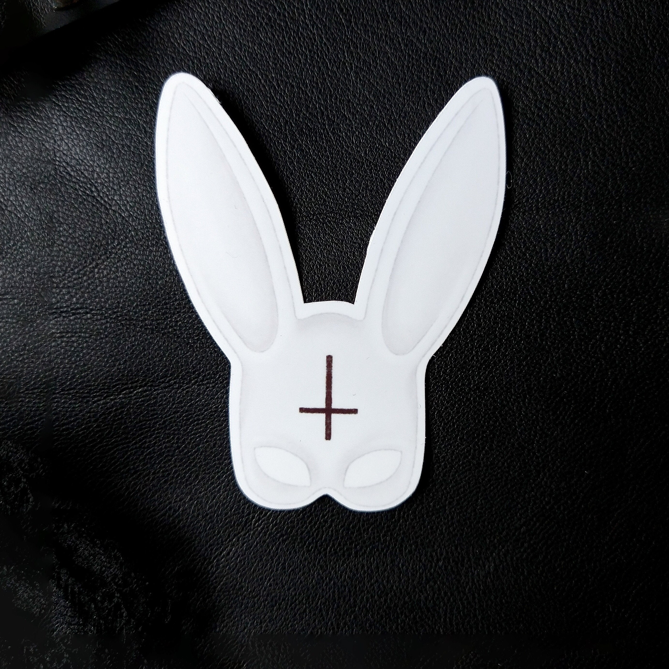 Bunny Mask Sticker BDSM Satanic Symbol Petplay Fetish Halloween - Etsy ...