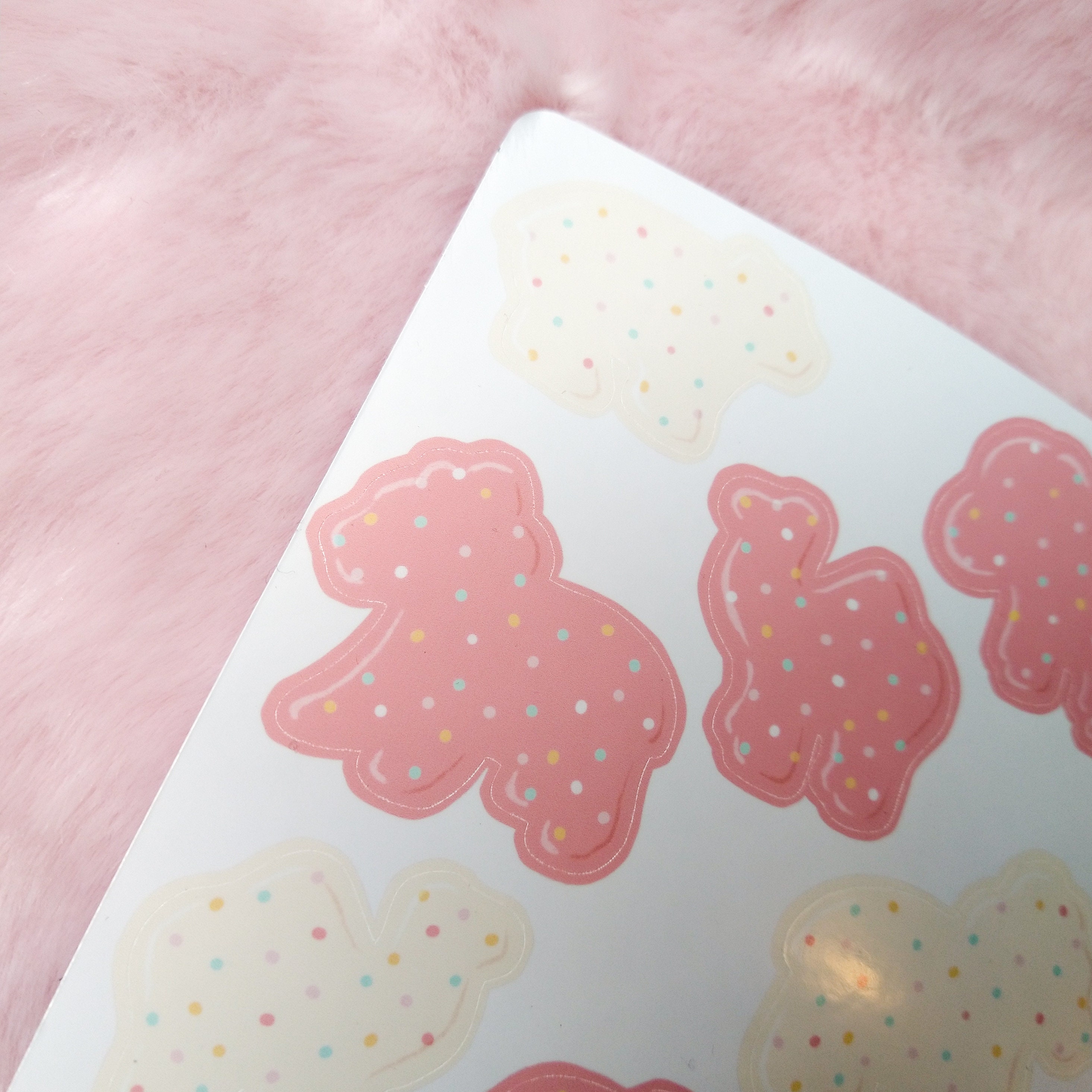 Circus Animal Cracker Sticker Sheet Sprinkle Frosted Sugar - Etsy Canada