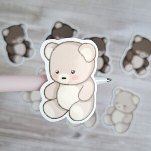 Teddy Bears Sticker Pack Sad Cute Plush Stationary Plushies - Etsy