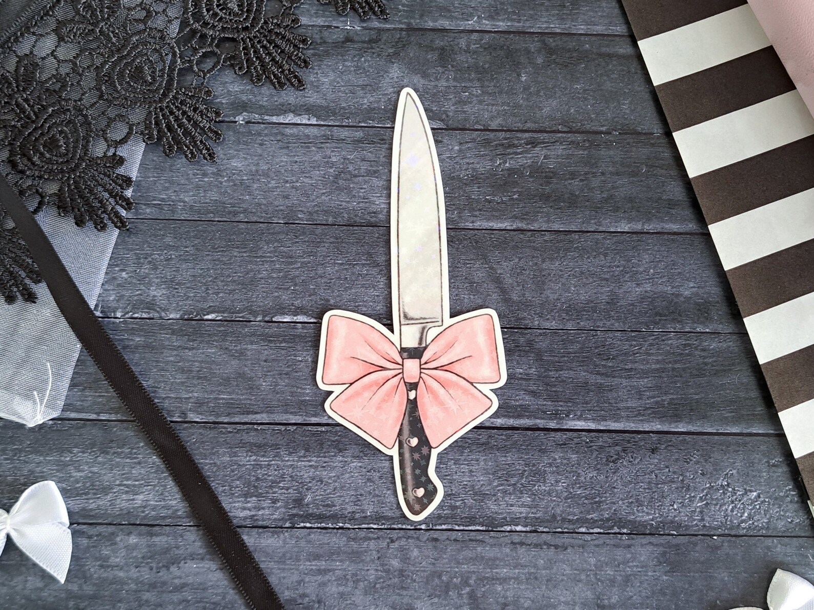 Pretty Knife Sticker Knife Play Dollcore Creepy Cute Yami - Etsy Canada