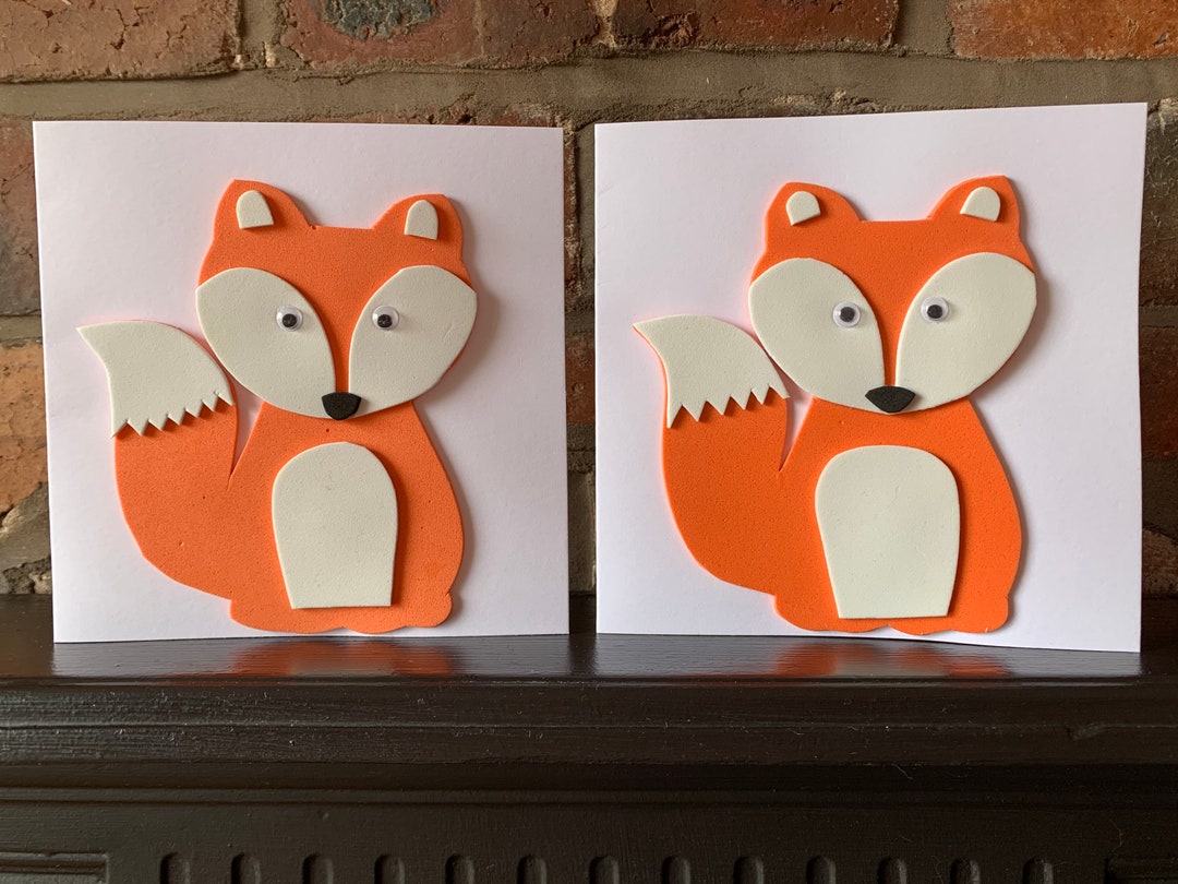 Foxy Card for Any Occasion - Etsy
