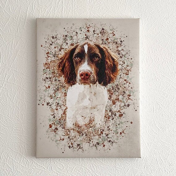 Dog Portrait Pet Portrait Portrait Print Pet Print Custom | Etsy