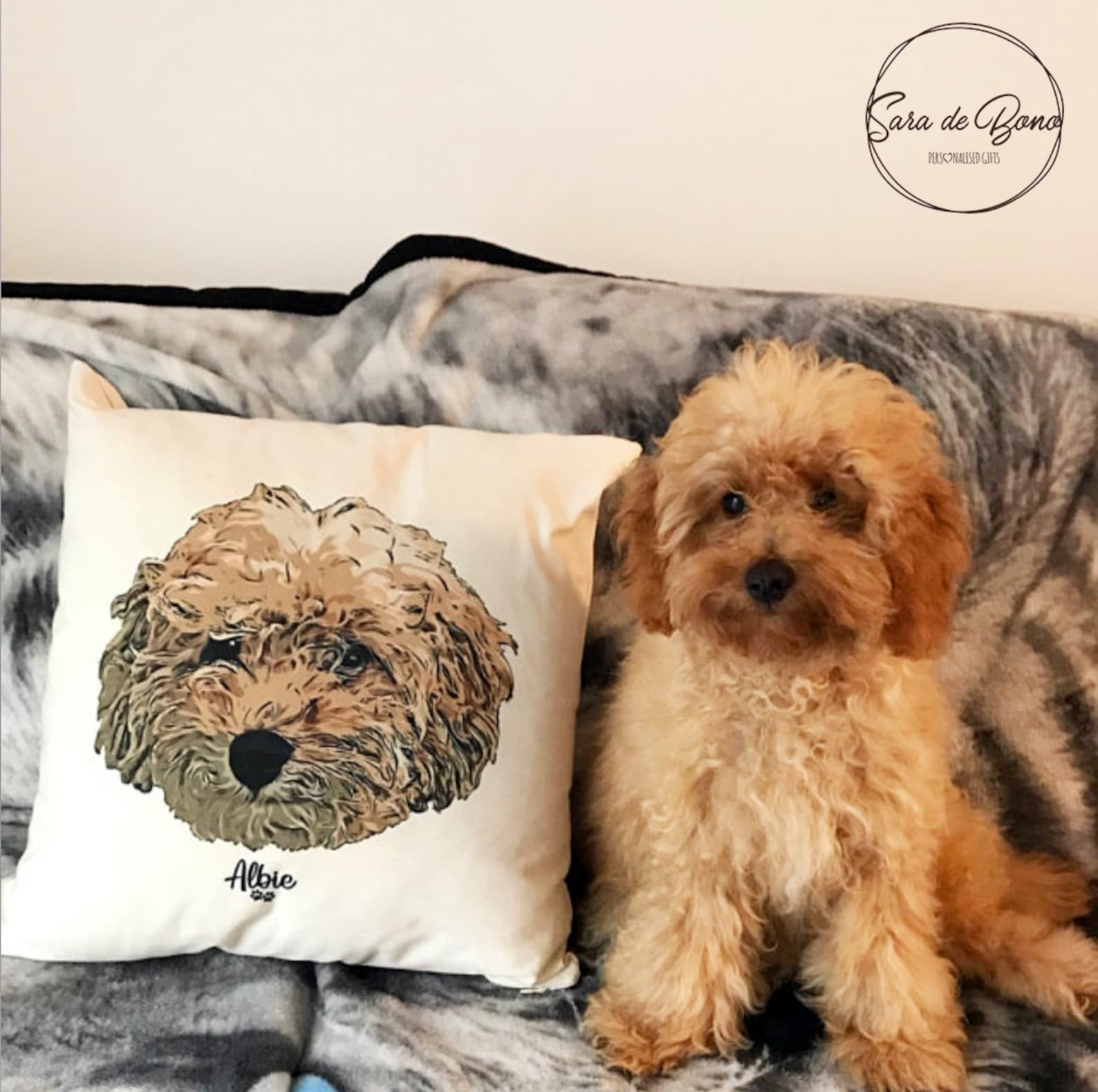 Personalized Pet Pillow Custom Dog Pillow Pet Lovers | Etsy