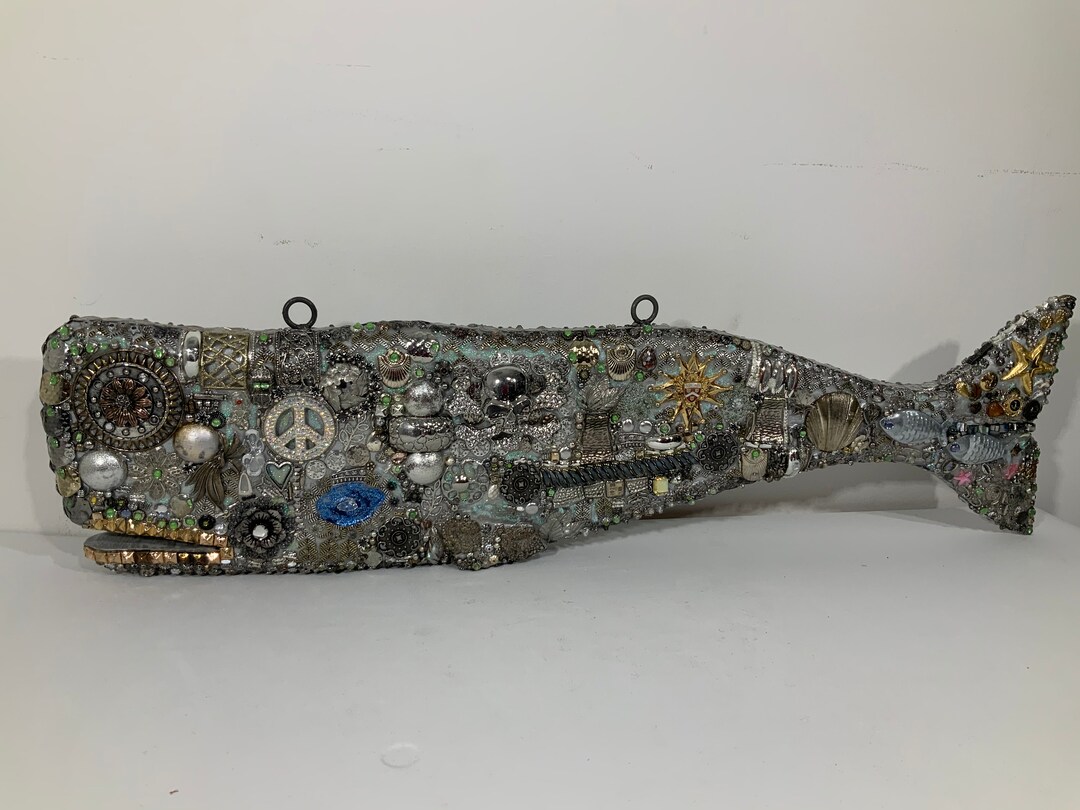 Silver Whale - Etsy