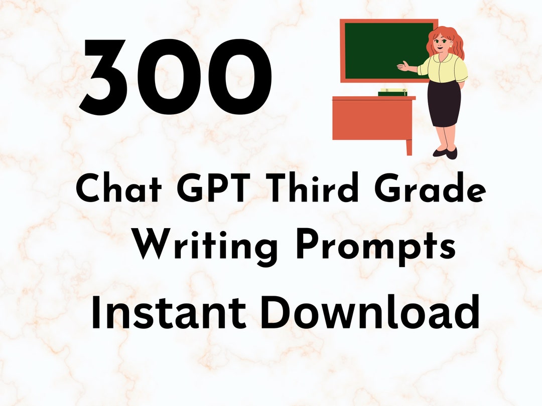 Chat GPT Writing Prompts for 3rd Grade - Etsy