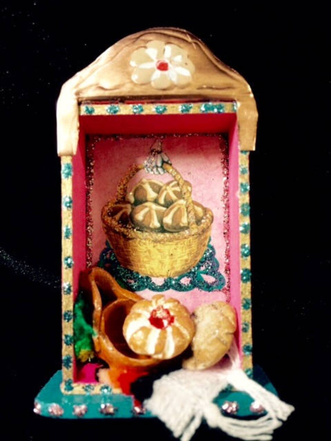 Shrine Nicho Retablo Altar Pan de Muertos Miniature Matchbox | Etsy