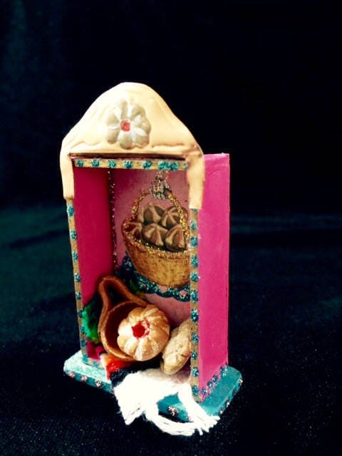Shrine Nicho Retablo Altar Pan de Muertos Miniature Matchbox | Etsy