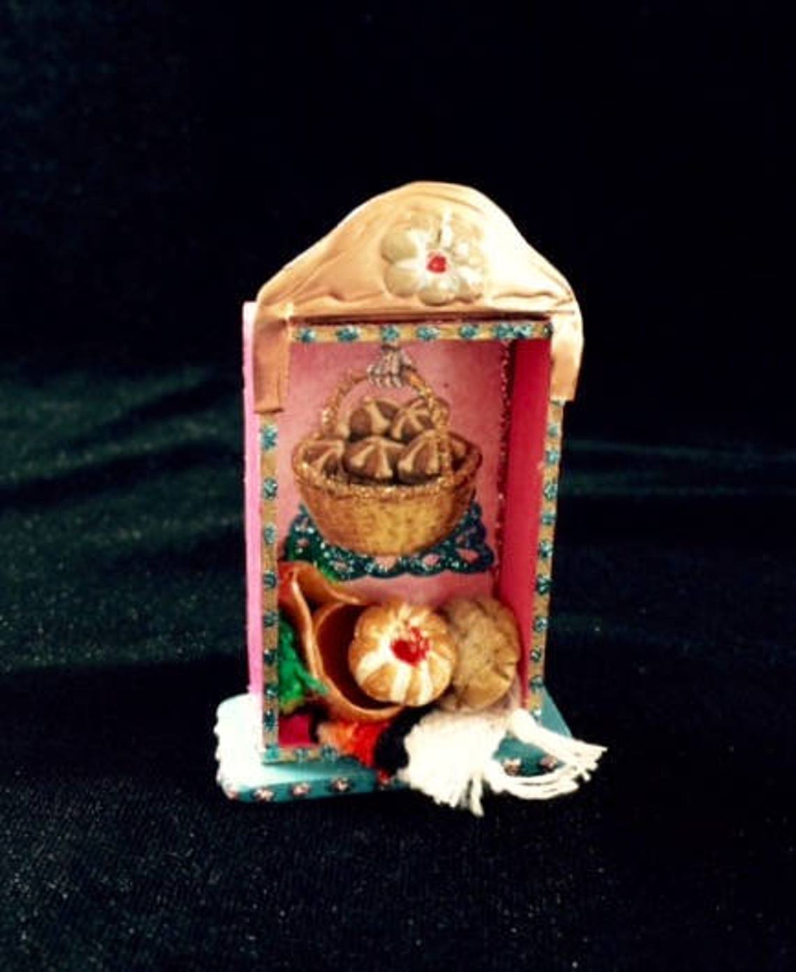 Shrine Nicho Retablo Altar Pan de Muertos Miniature Matchbox | Etsy