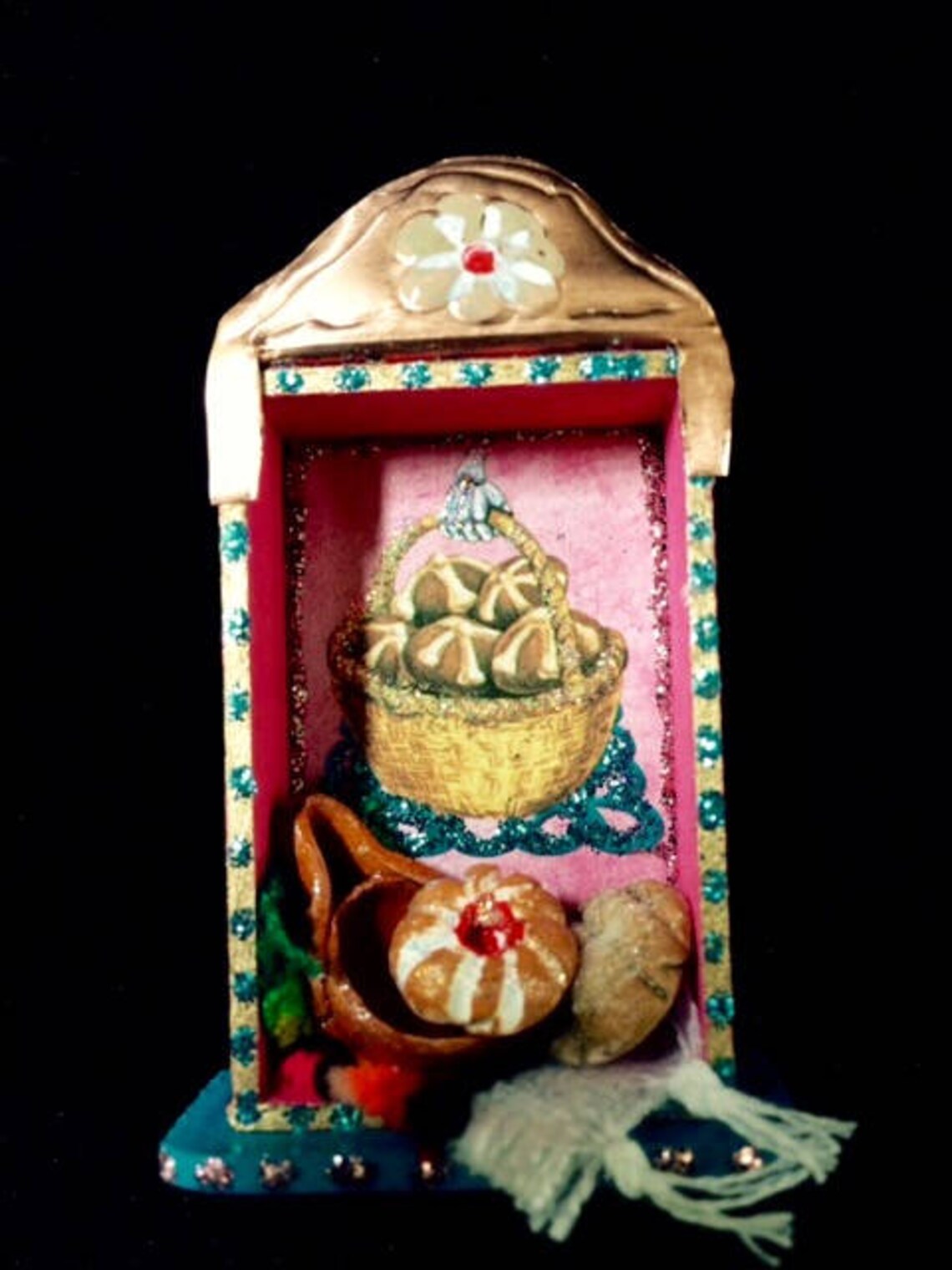 Shrine Nicho Retablo Altar Pan de Muertos Miniature Matchbox | Etsy