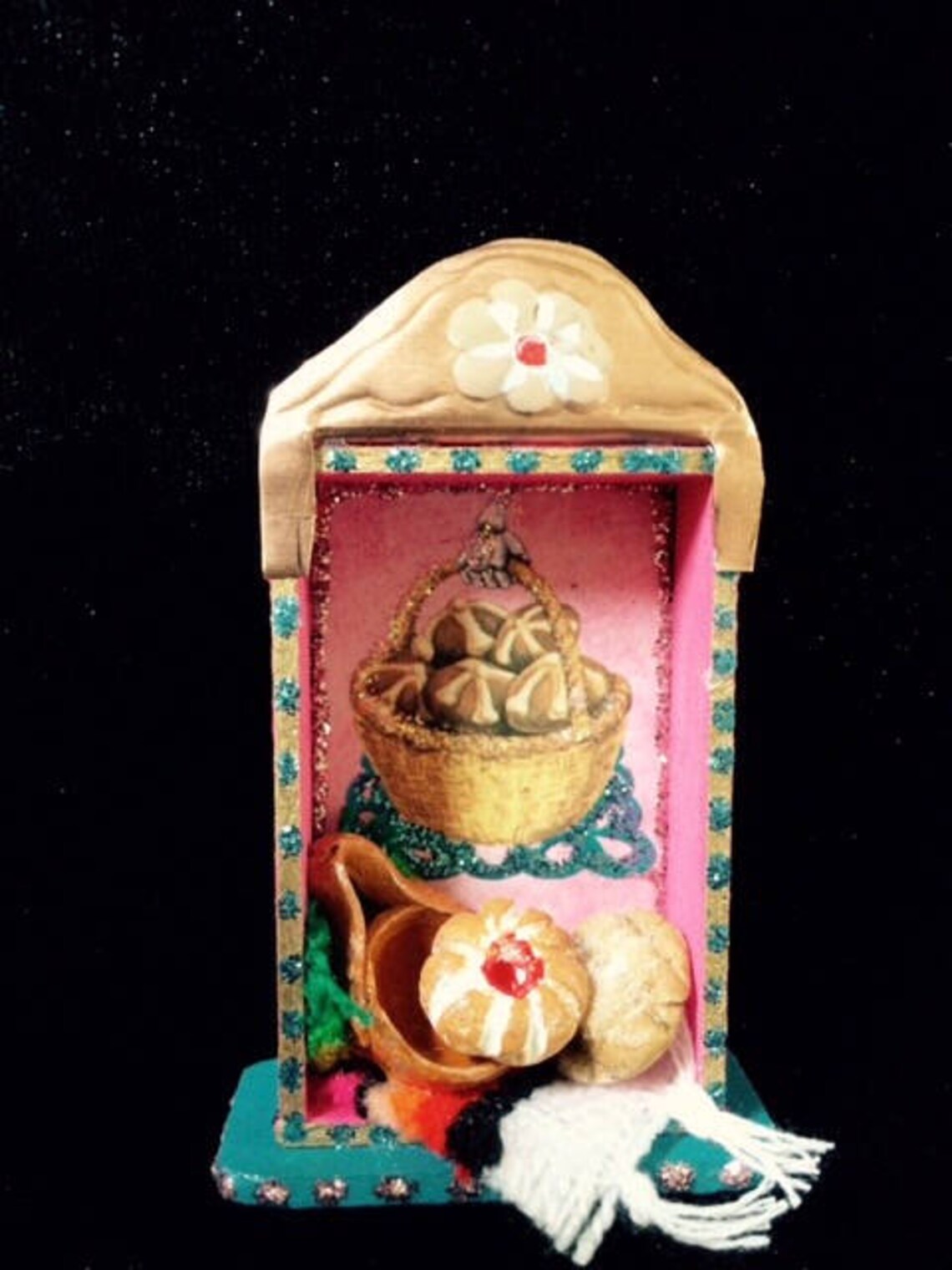 Shrine Nicho Retablo Altar Pan de Muertos Miniature Matchbox | Etsy