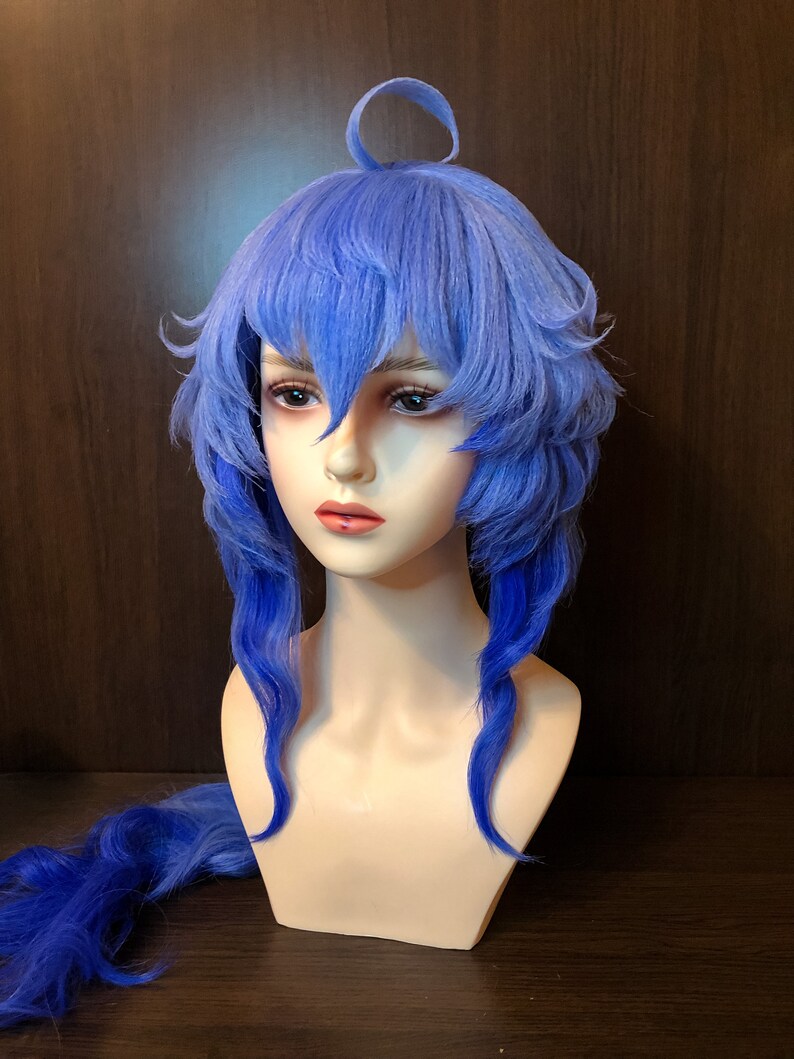 INSPIRED BY Ganyu Genshin Wig Cosplay Custom Commission - Etsy