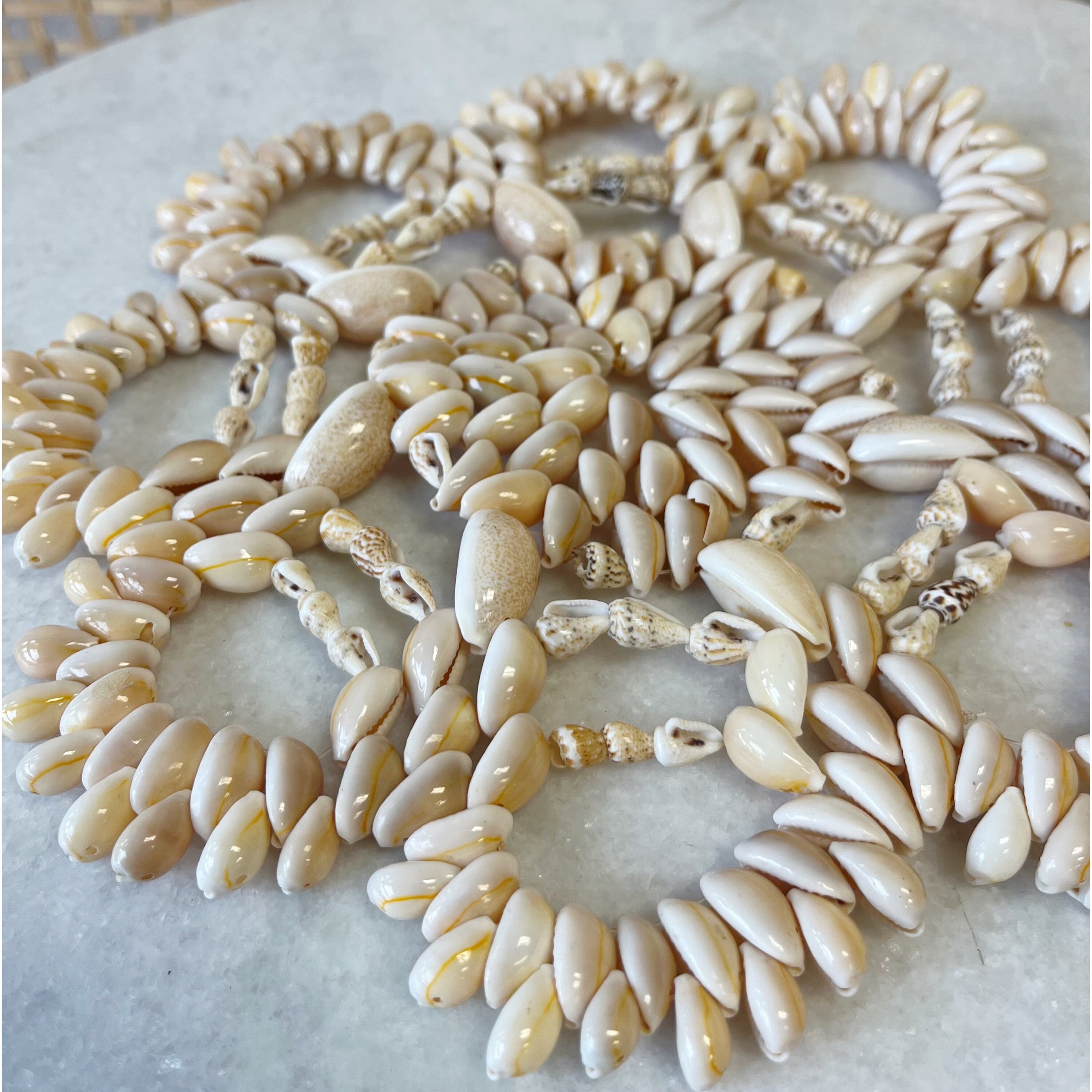 Vintage Cowrie Shells Trivet Hot Pad Snowflake Pattern 9" - Etsy