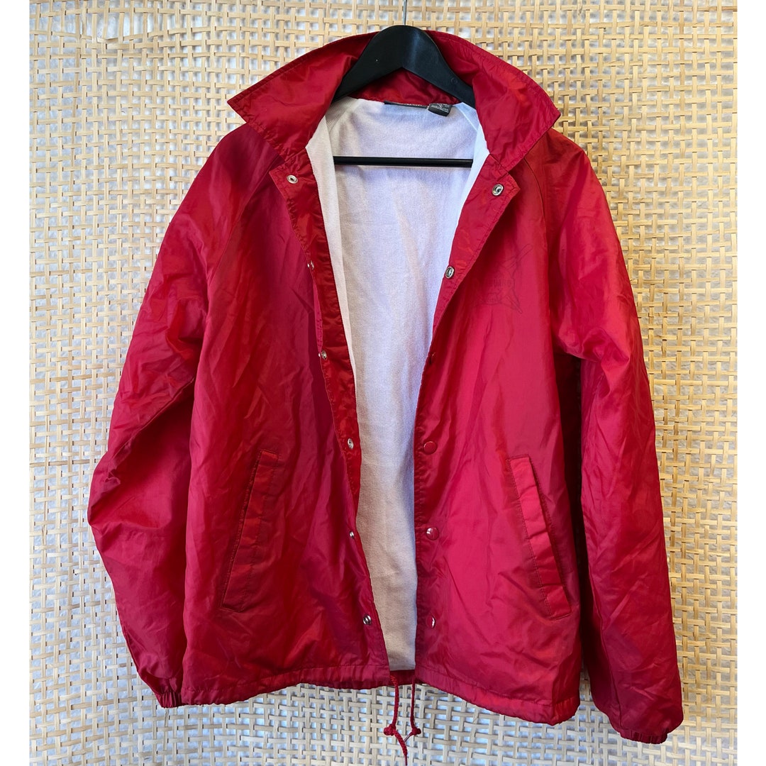 Vintage Auburn Sport Size Small Red Lifeguard Jacket - Etsy