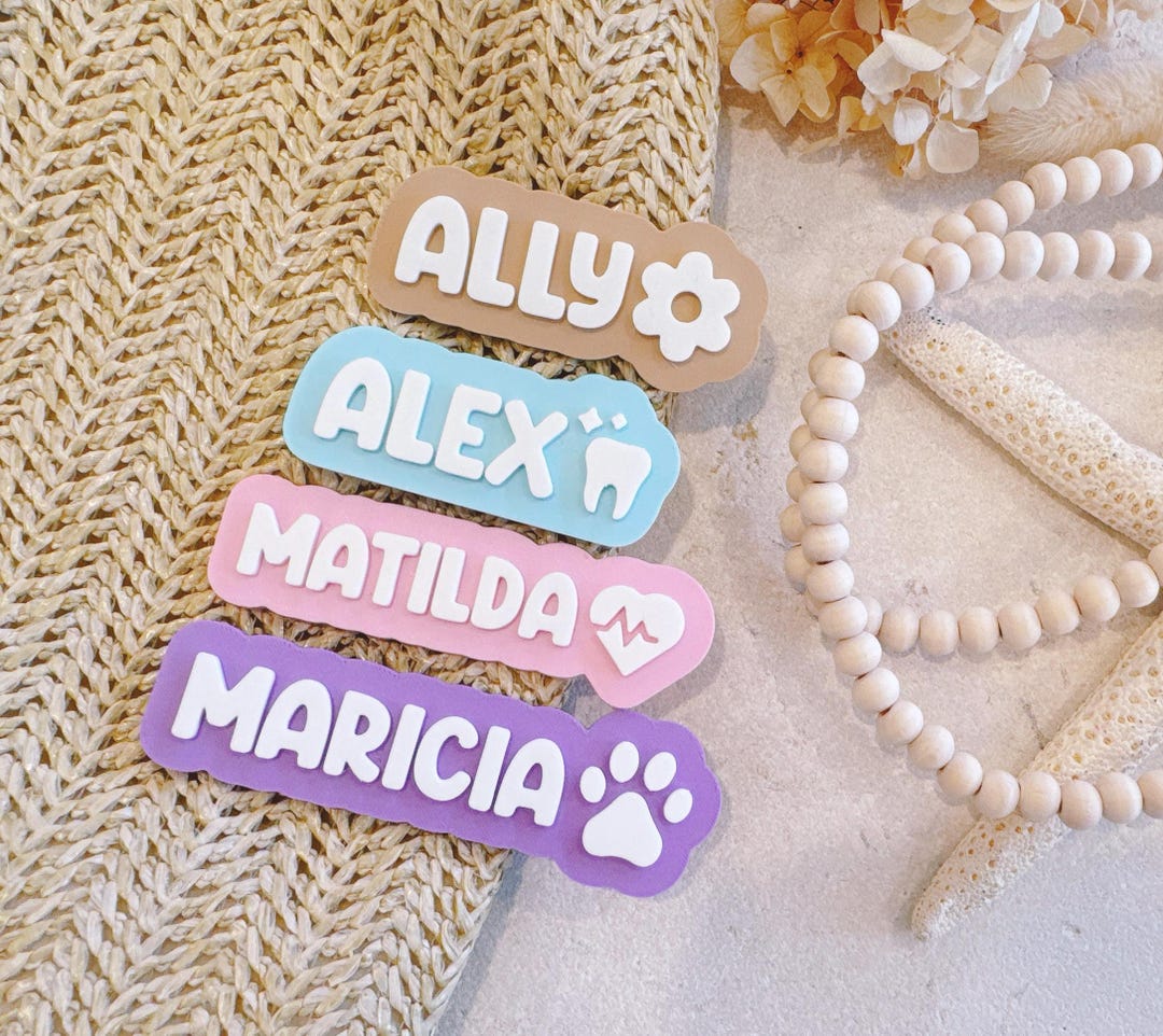 Personalised Name Badge | Name Badges | Work Name Tag | Educator ...