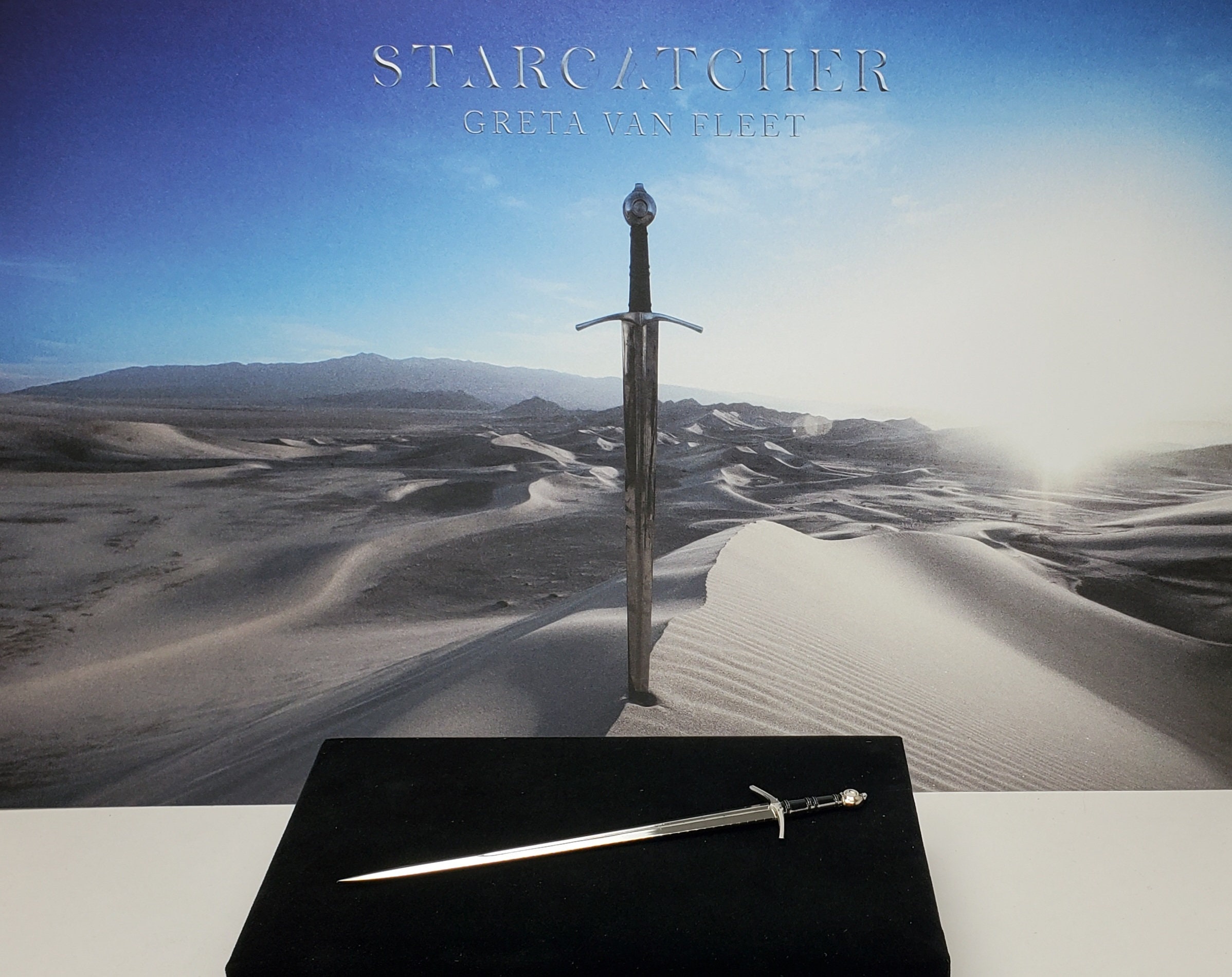 Greta Van Fleet Starcatcher Inspired Miniature Sword Replica - Josh ...