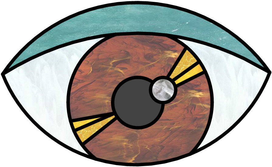 Stained Glass Pattern Eyeball Suncatcher, Glass All Seeing Eye PDF ...