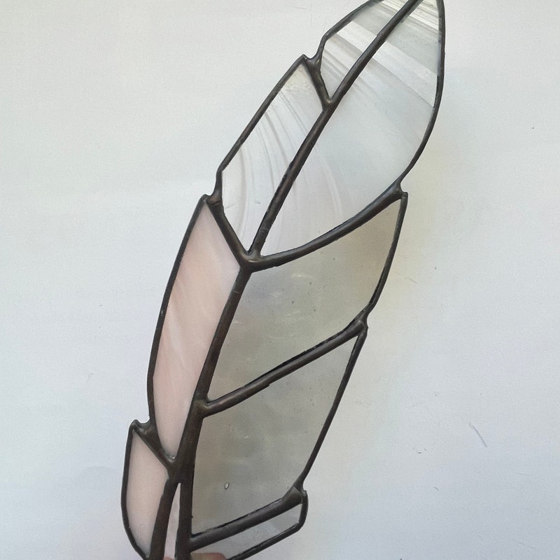 Stained Glass Feather - Etsy