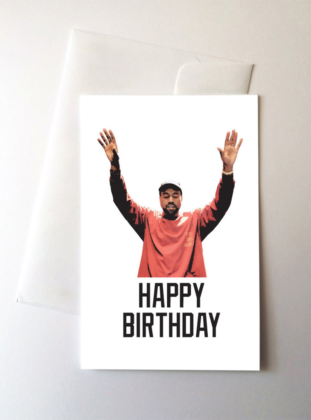 Rapper Birthday Card, Praise Meme Funny Chicago Calabasas - Etsy