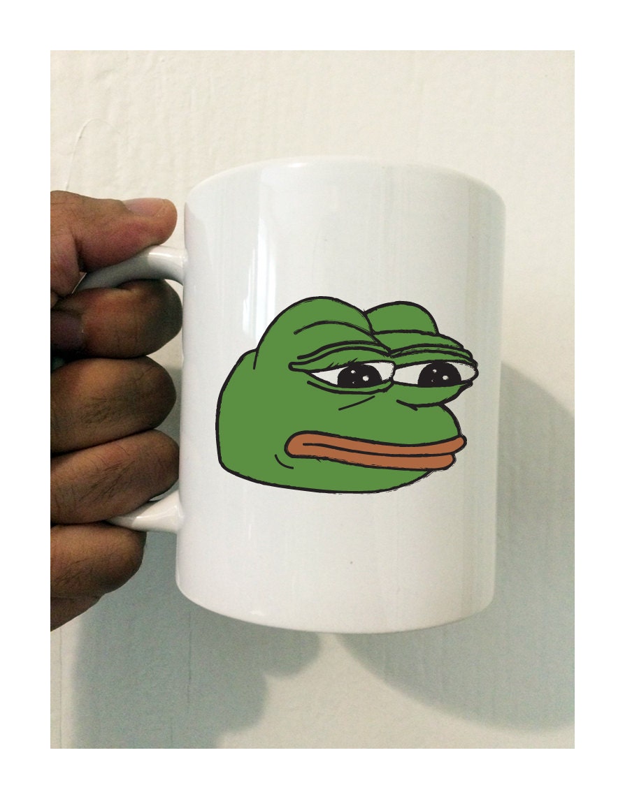 Pepe the Frog Mug - Etsy
