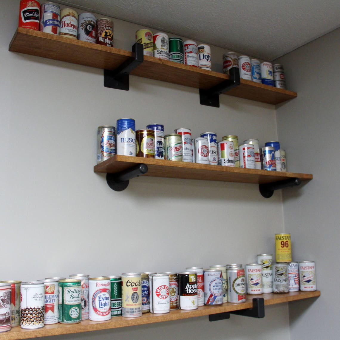 Square Metal Ledge Brackets in 2 Sizes - Etsy