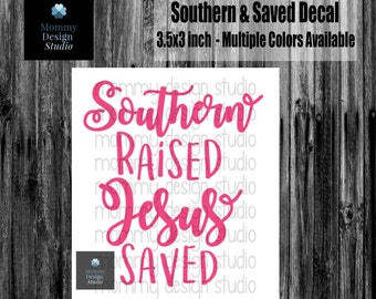 Southern Raised Decal - Etsy