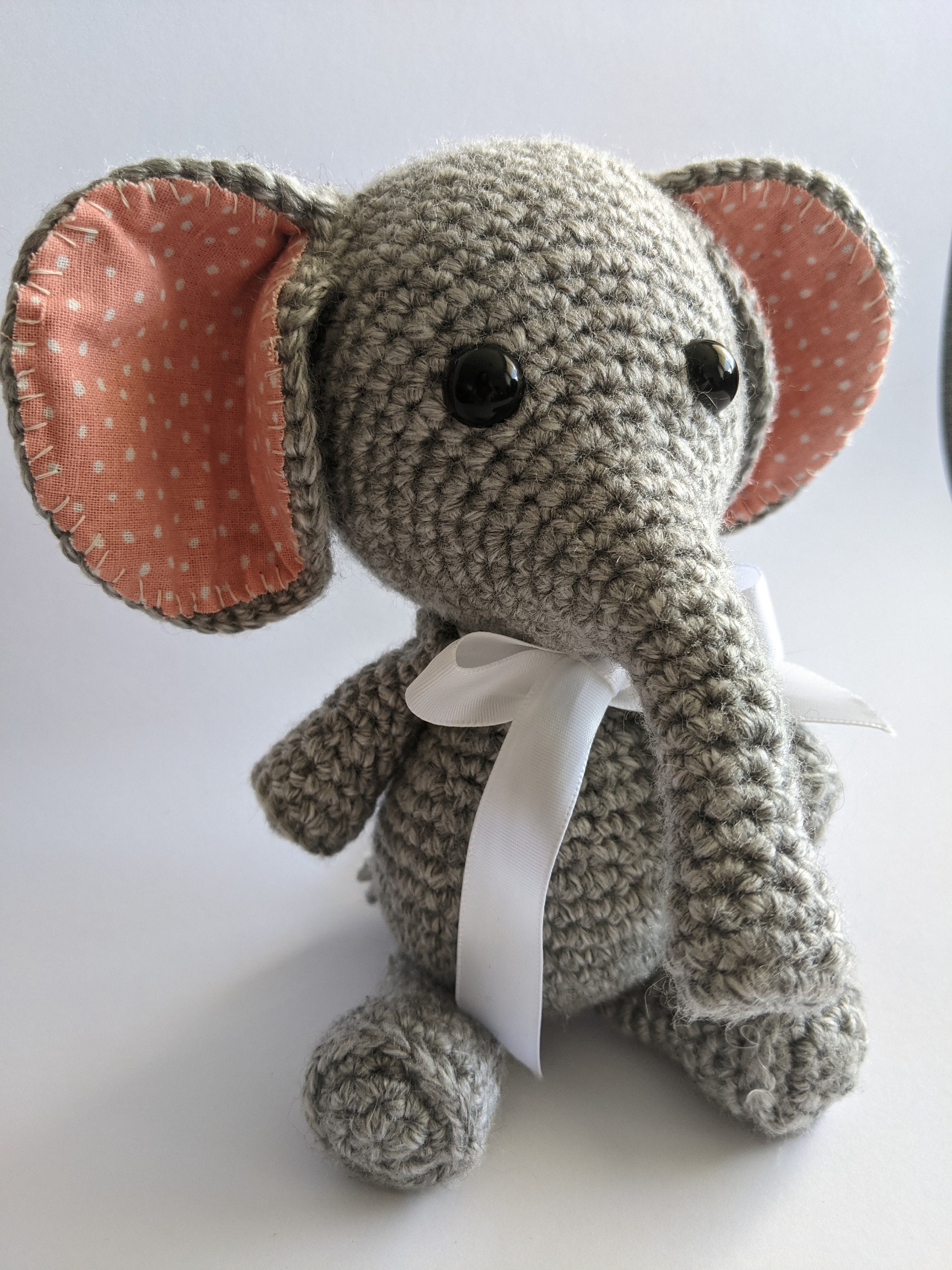 Esther the Elephant Crochet Pattern **PATTERN ONLY** - Etsy