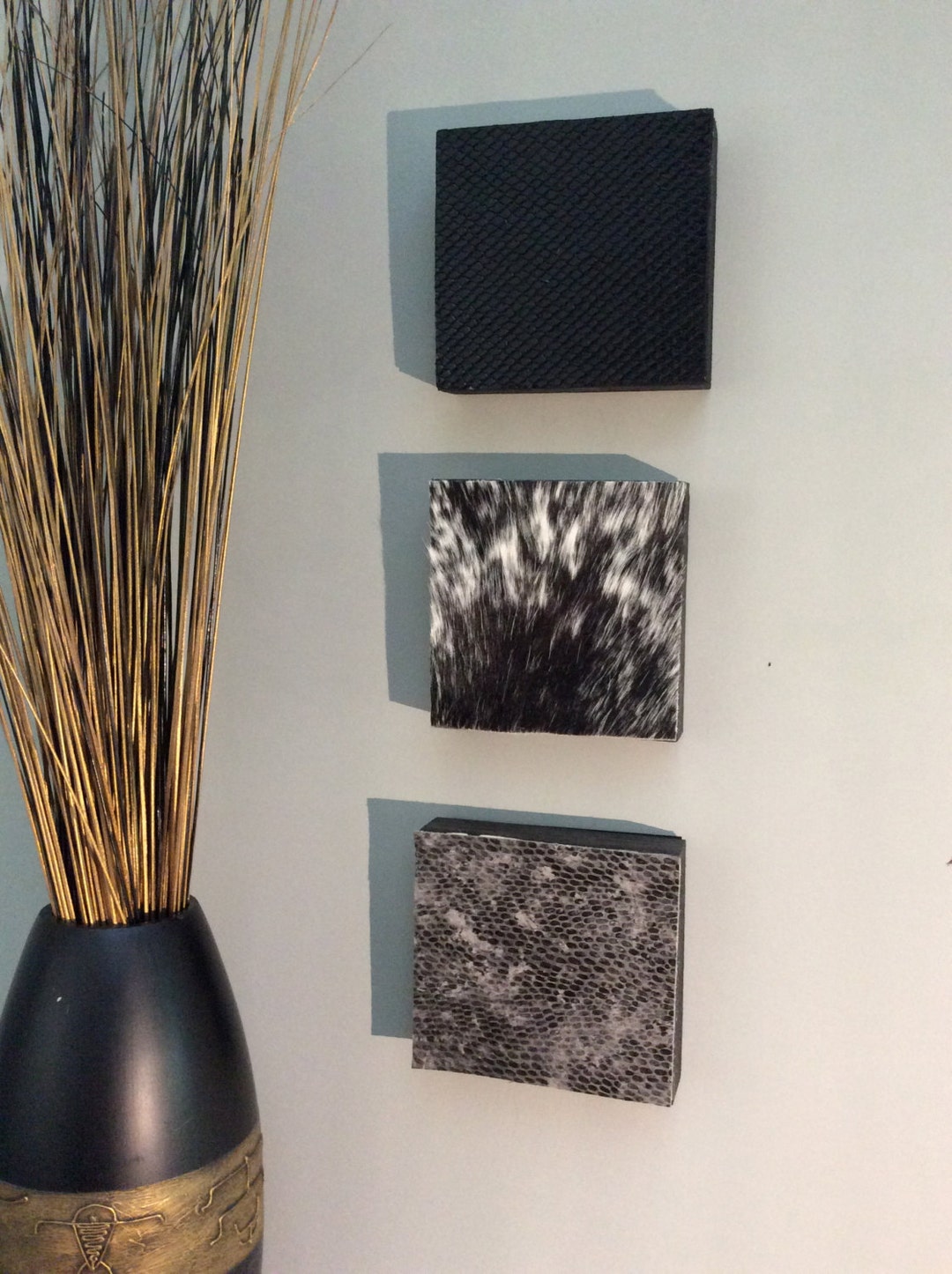 Brix | Contemporary | Textured | Unique | Small-scale Wall Decor - Etsy