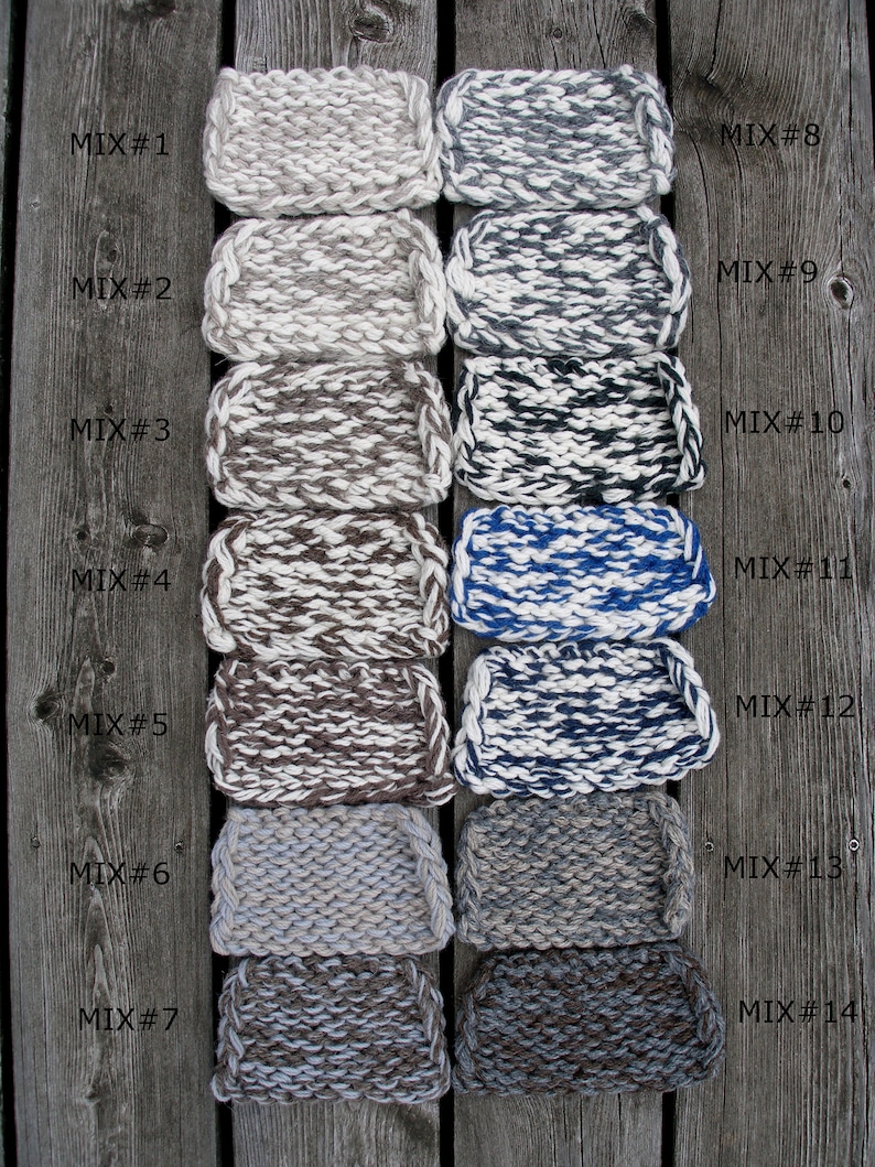 Wool Footstool-home Decor-eco Knit Ottoman-grey Pouf-knitting - Etsy