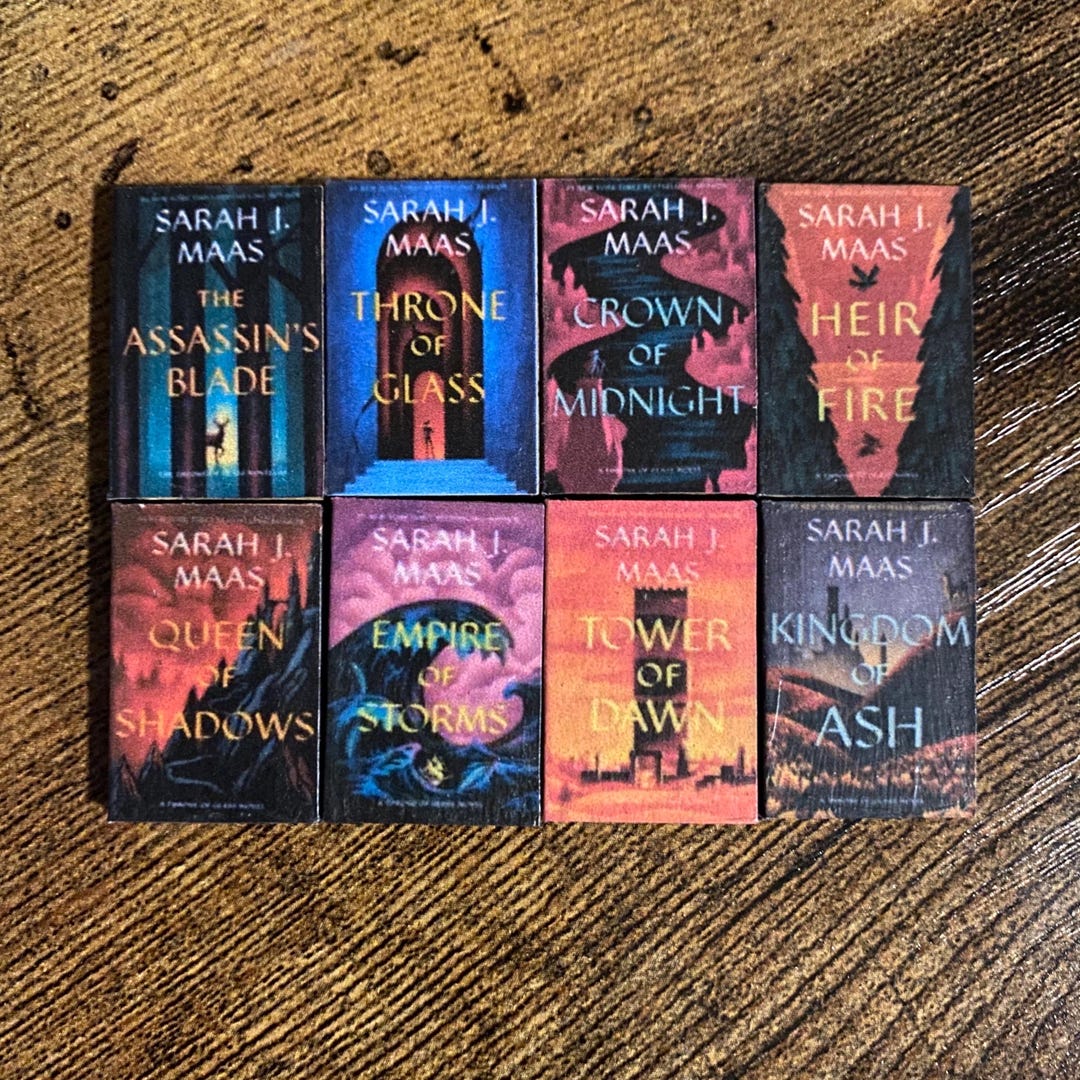 Throne of Glass SJM Mini Book Set - Etsy