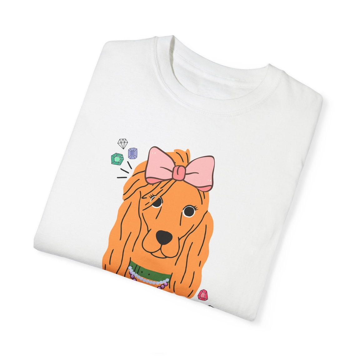Boujee Funny Gen-z Slang Cute Dog Adult T-shirt - Etsy