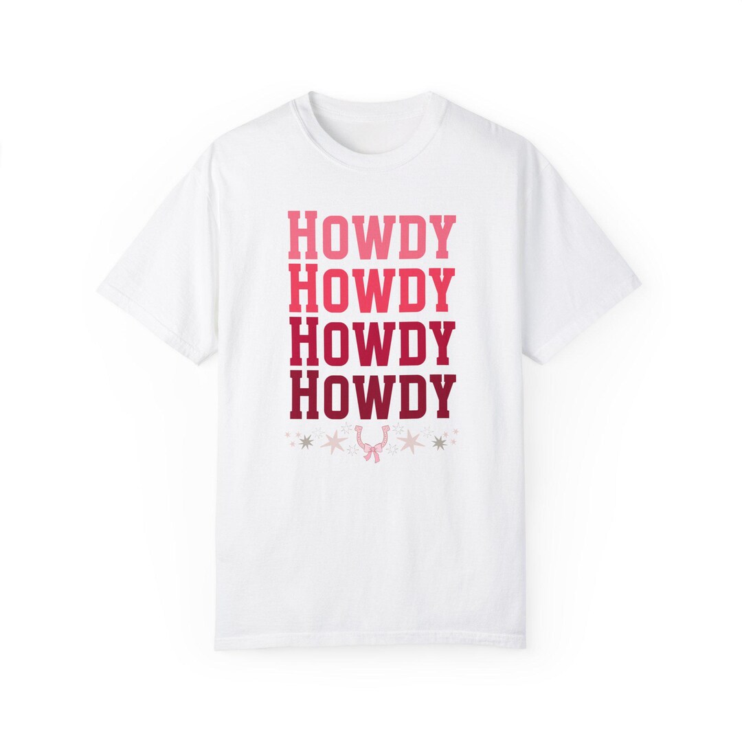 Pink Howdy School Spirit Teacher Shirt - Etsy