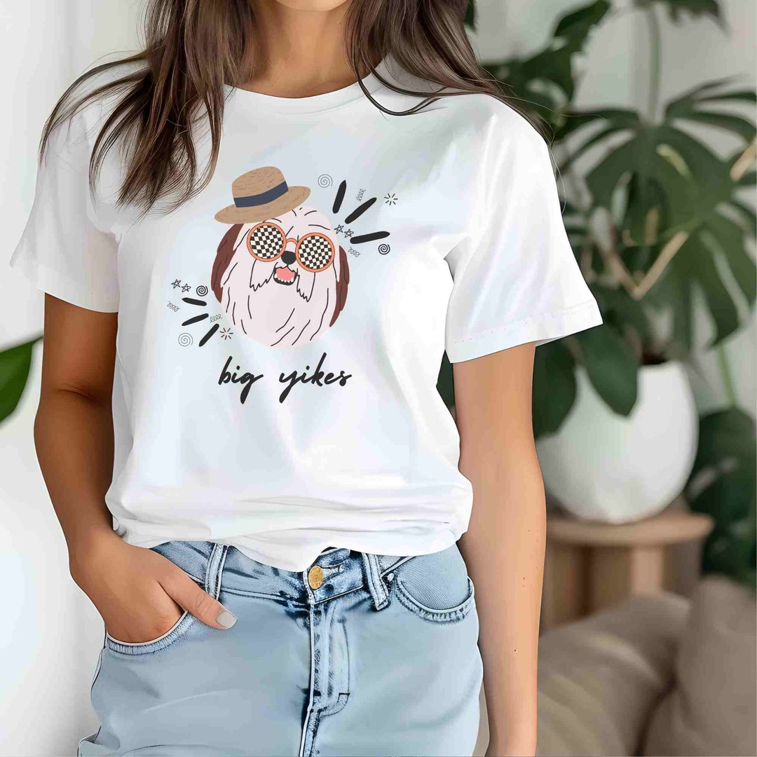 Big Yikes Funny Gen-z Slang Cute Dog Adult T-shirt - Etsy