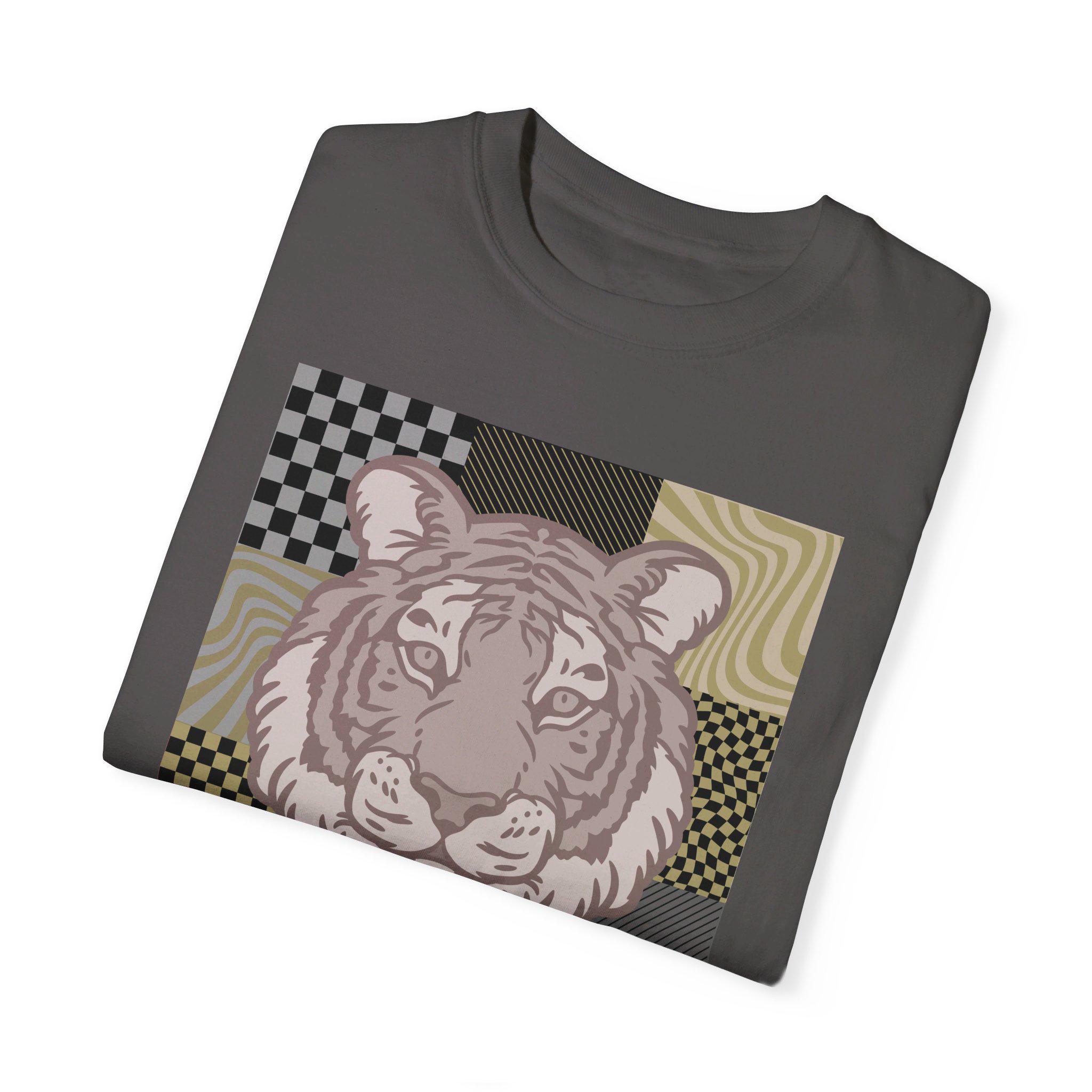 Black and Gold Custom Tiger Fun Checkers School Spirit Teacher Shirt - Etsy