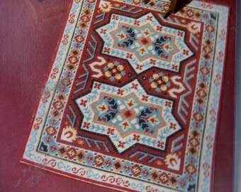 Petit Point Dollhouse Rug - Etsy