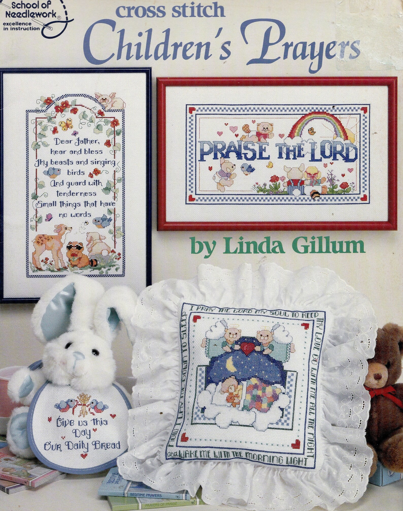 Cross Stitch Pattern Children's Prayer by Linda Gillum - Etsy