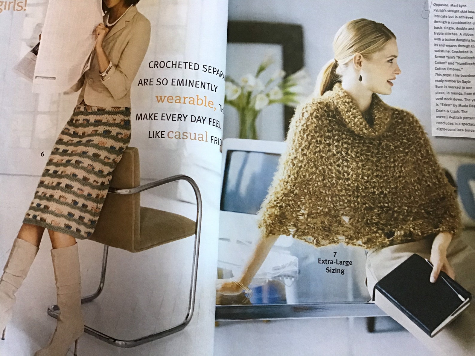 Family Circle Easy Knitting Magazine Holiday 2005 Felt Purse Women's ...