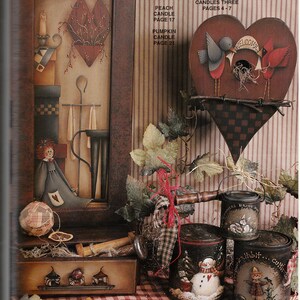 Tole Painting Book - Volume 7 - Maxine Thomas - Country Primitives ...