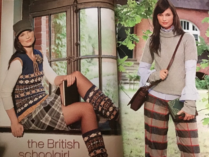 Burda Verena Knitting Pattern Magazine 50 Patterns Aran Knits - Etsy