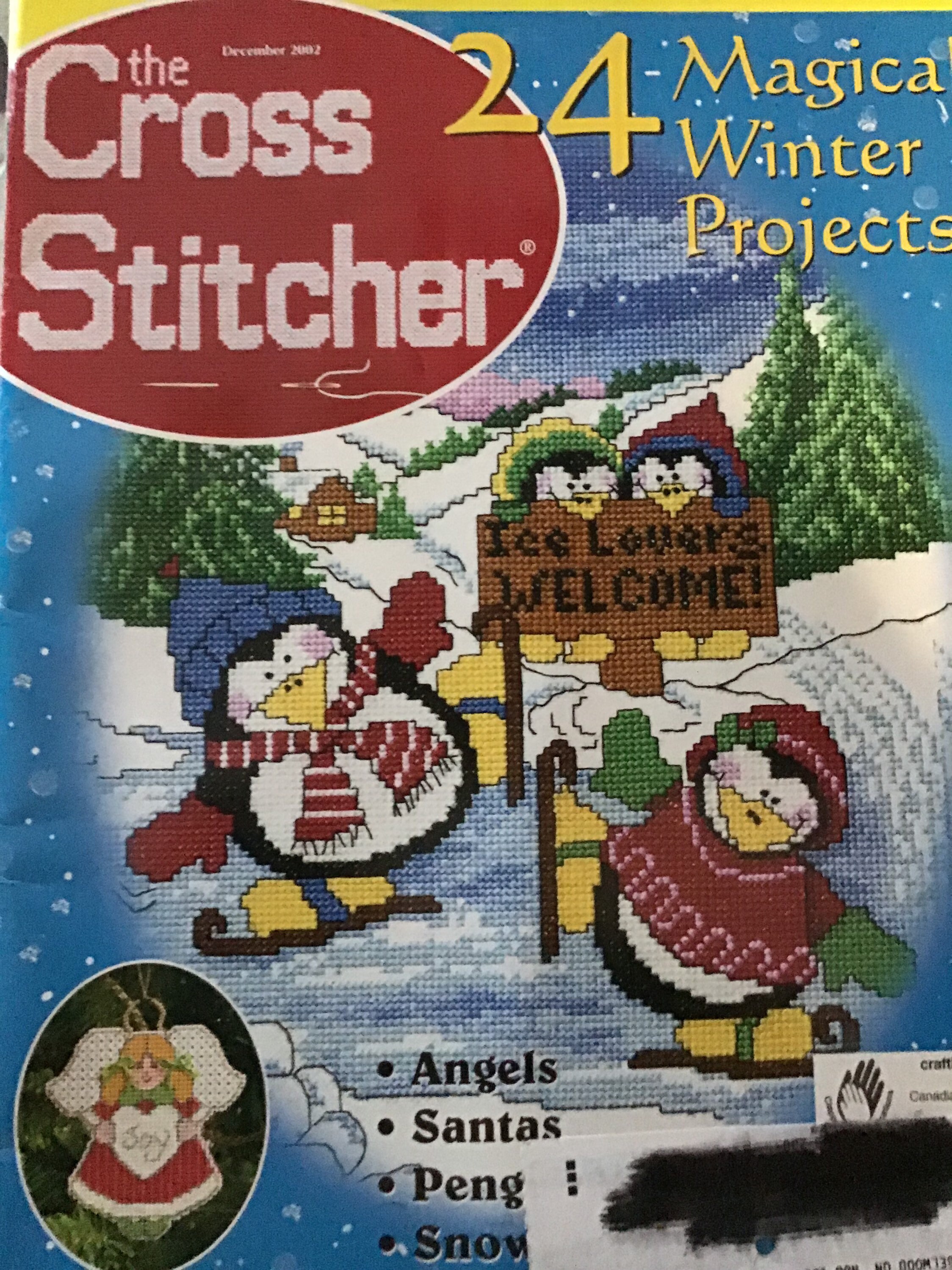 The Cross Stitcher Magazine Pattern 24 Magical Winter Twas | Etsy