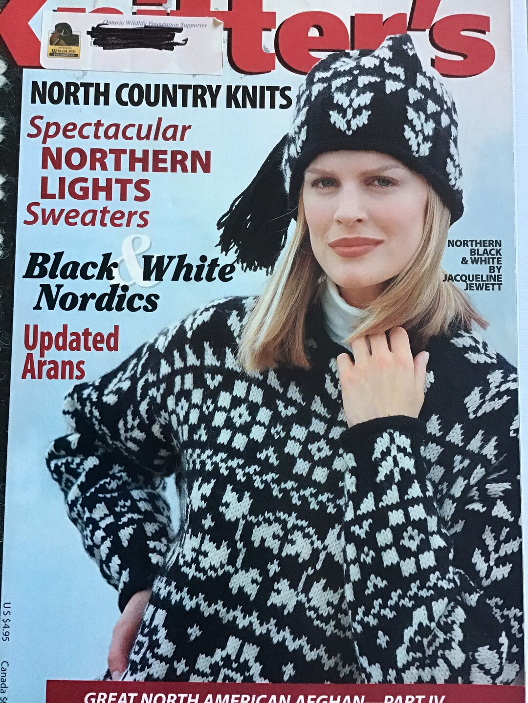 Knitter’s Magazine Knitting Pattern Women’s Nordic Sweater - Etsy