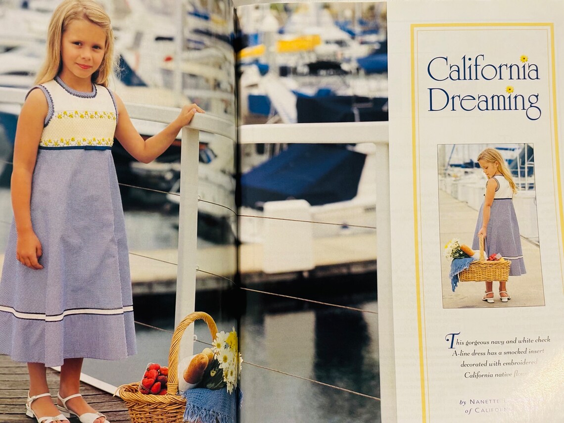 Australian Smocking & Embroidery Issue No. 75 2006 - Sewing Pattern ...