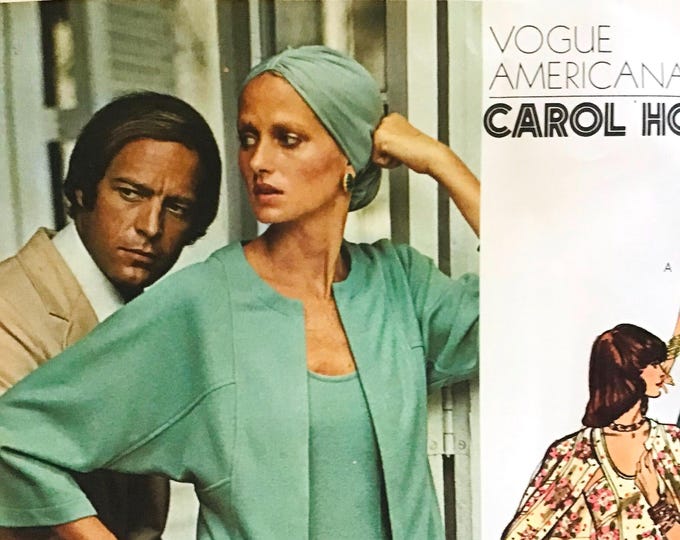 Sewing Pattern Vogue 1032 Carol Horn Women’s Semi-fitted Unlined Jacket ...
