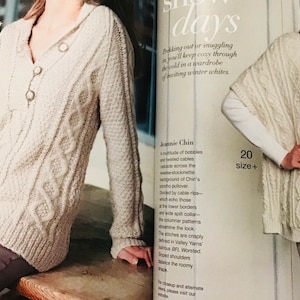 Vogue Knitting Pattern International Winter 2015/16 Women’s Sweater ...