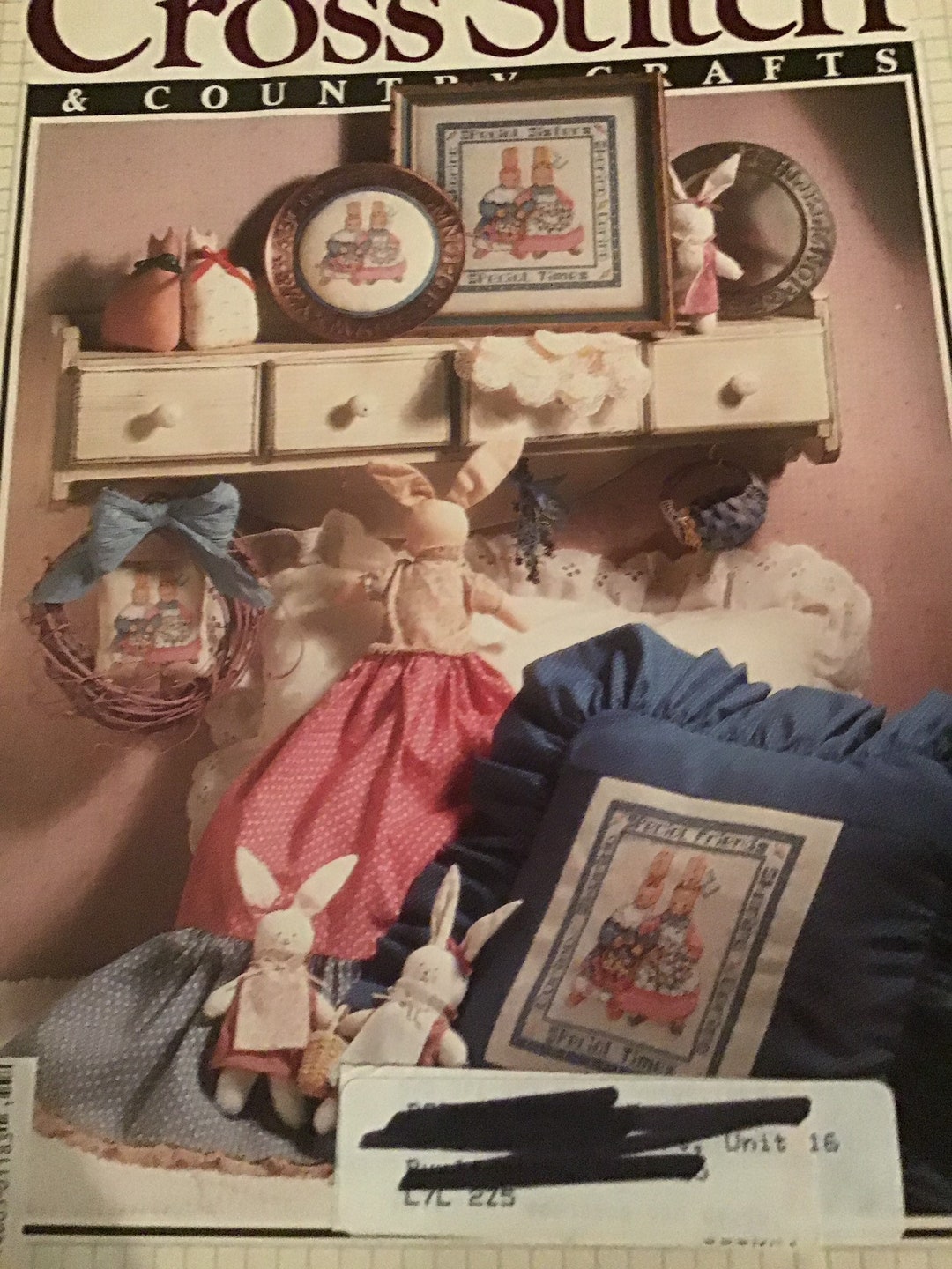 Cross Stitch & Country Crafts Pattern Magazine Jan/feb 90 - Spring ...